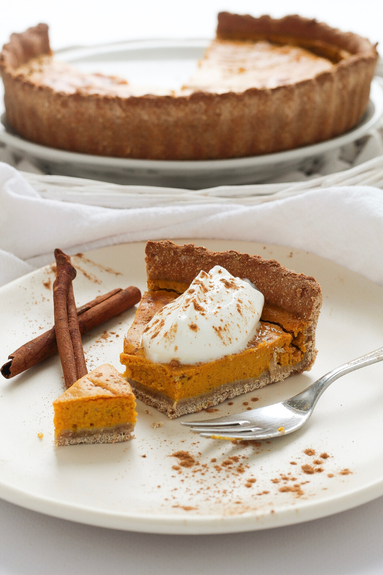 Pumpkin Pie light - Delicious Breakfast